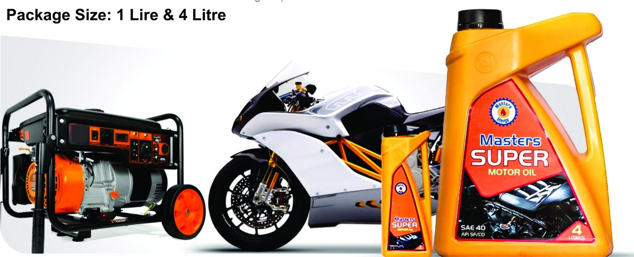 Masters Super Motor oil SAE 40 API SF/CD – Masters Petrochemicals Limited